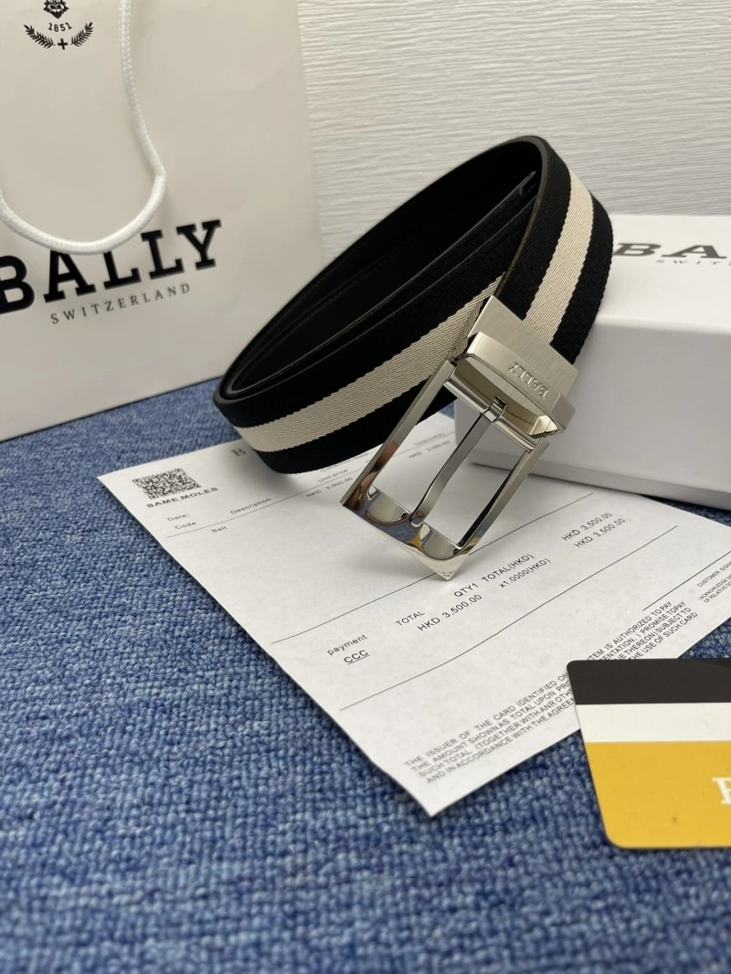 Mirror quality Bally Belts