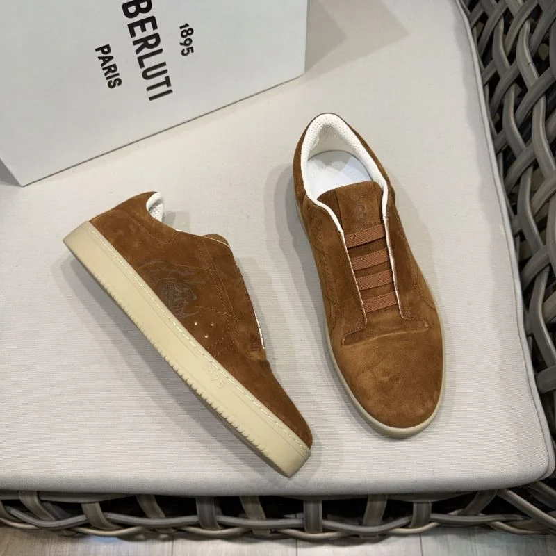 Brand-authenticated Berluti Shoes