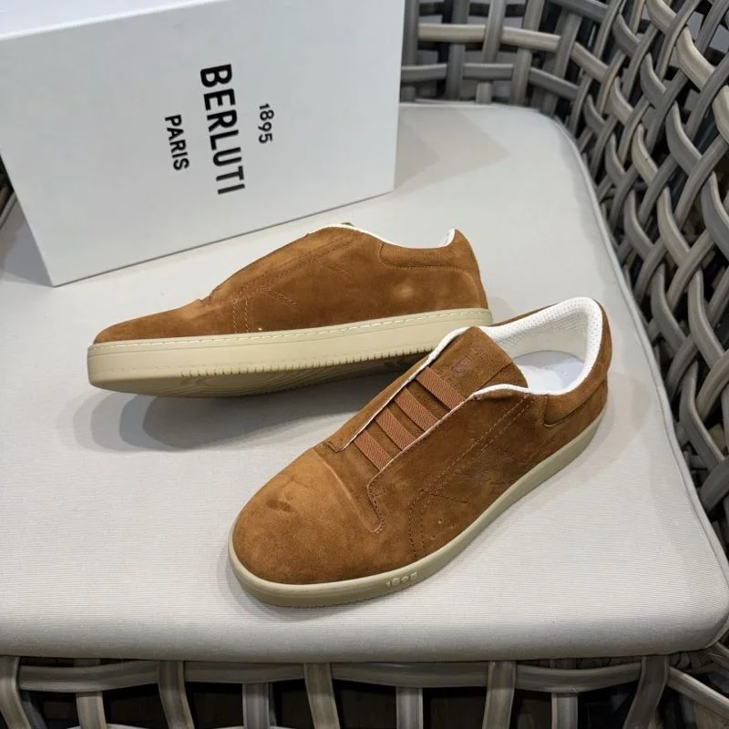 Brand-authenticated Berluti Shoes