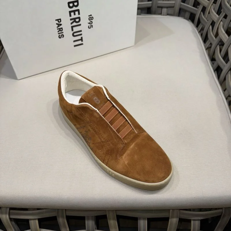 Brand-authenticated Berluti Shoes