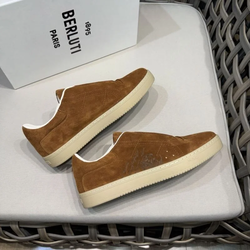 Brand-authenticated Berluti Shoes