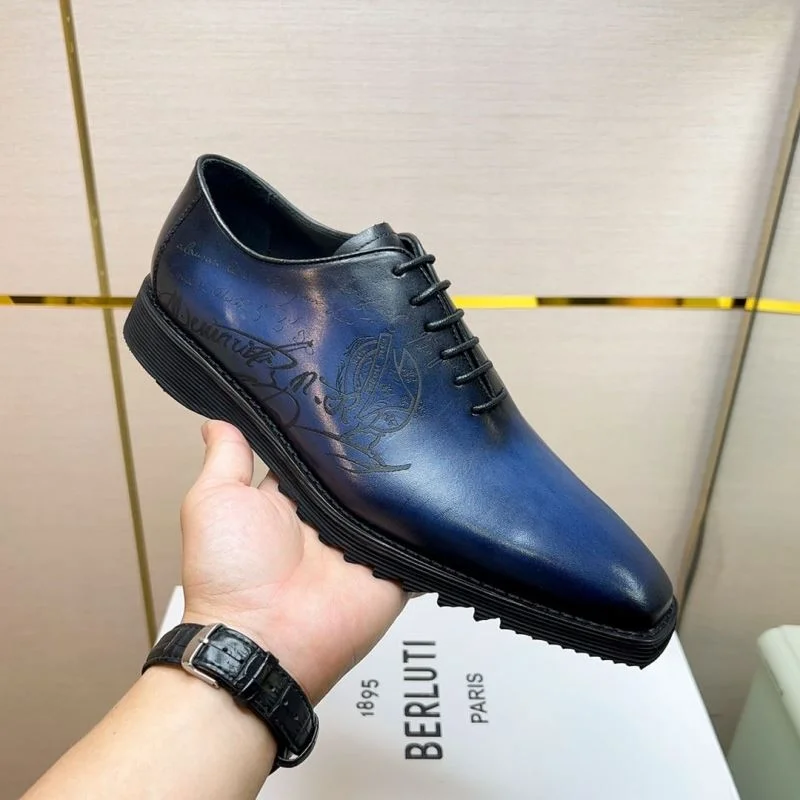 Brand-authenticated Berluti Shoes