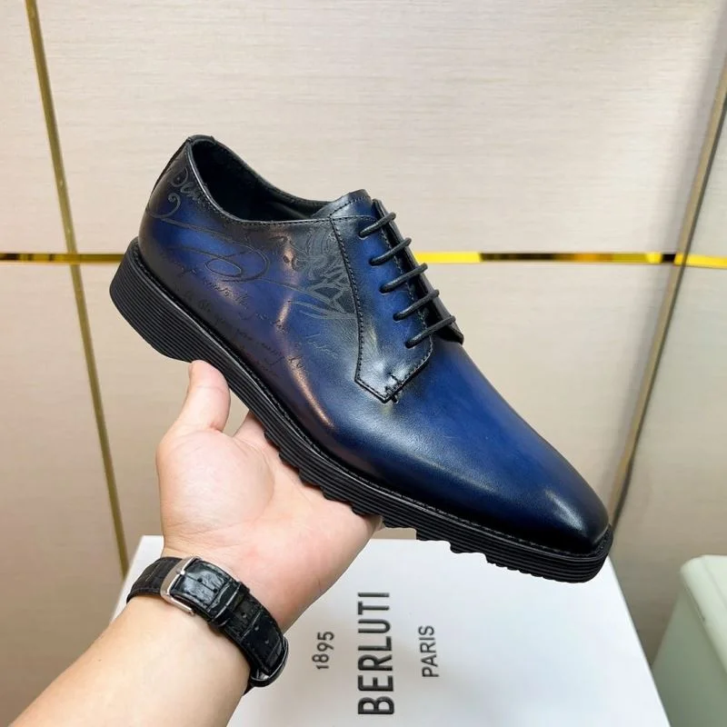 Brand-authenticated Berluti Shoes