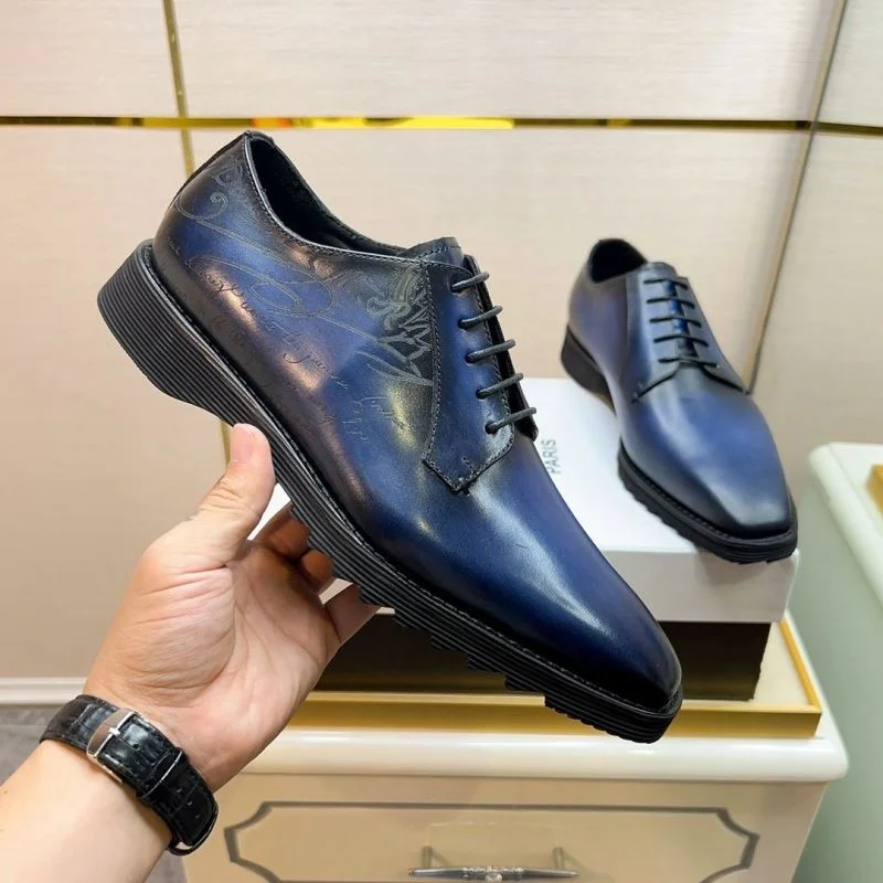 Brand-authenticated Berluti Shoes