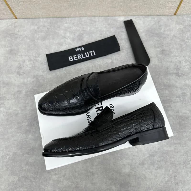 Brand-authenticated Berluti Shoes