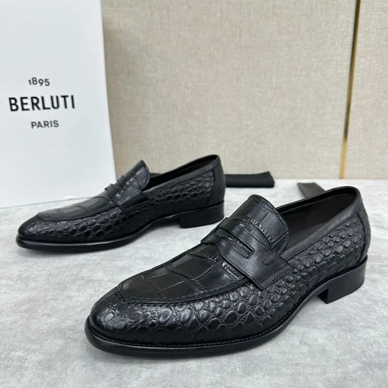 Brand-authenticated Berluti Shoes