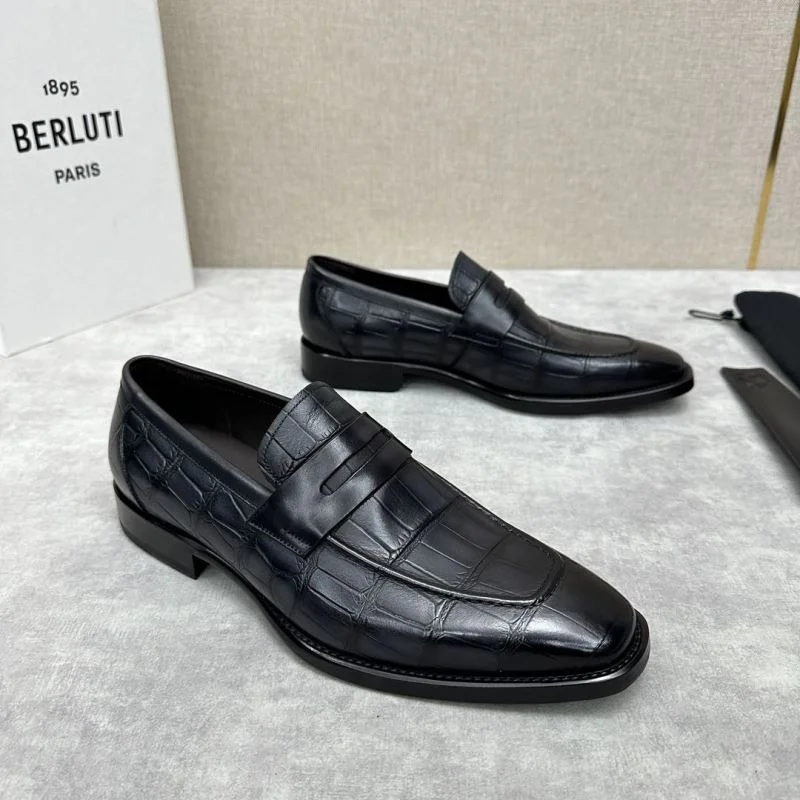 Brand-authenticated Berluti Shoes