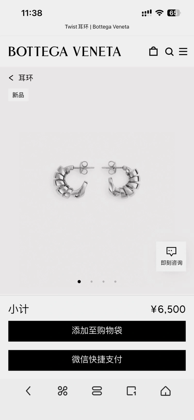 Bottega Veneta Earrings