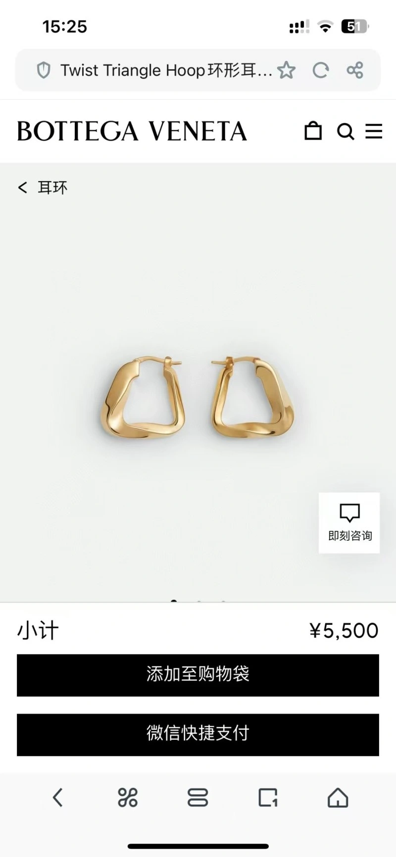 Bottega Veneta Earrings