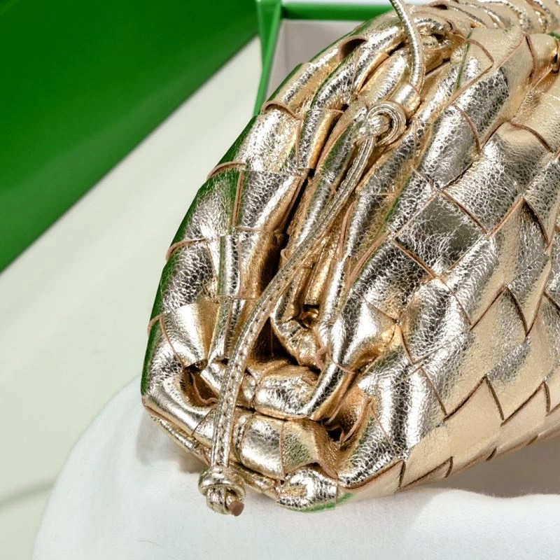 Real Bottega Veneta Pouch Clutch Bags