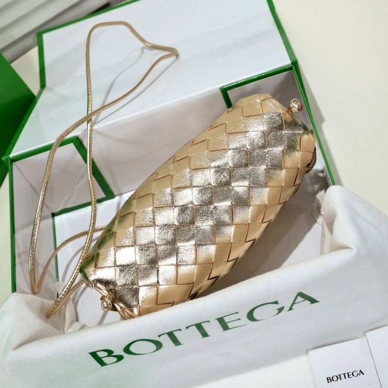Real Bottega Veneta Pouch Clutch Bags