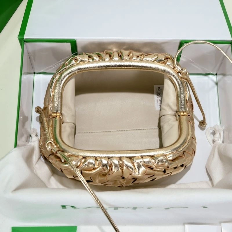 Real Bottega Veneta Pouch Clutch Bags