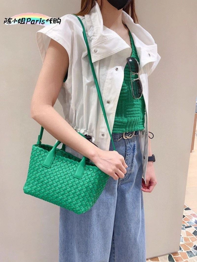 Brand-authenticated Bottega Veneta Satchel Bags