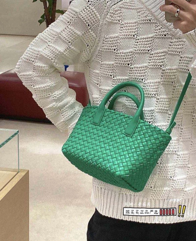 Brand-authenticated Bottega Veneta Satchel Bags