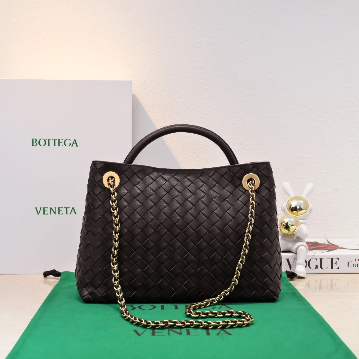 Brand-authenticated Bottega Veneta Top Handle Bags