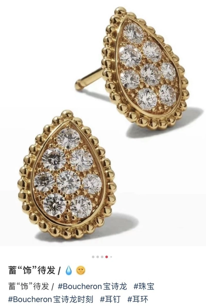 Reasonably priced Boucheron Earrings
