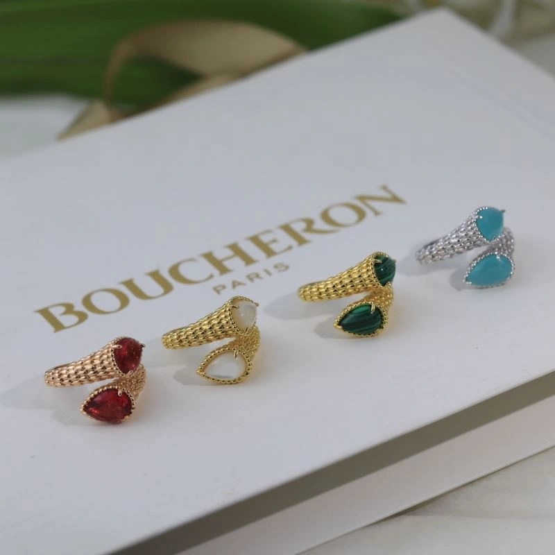 Brand-authenticated Boucheron Rings