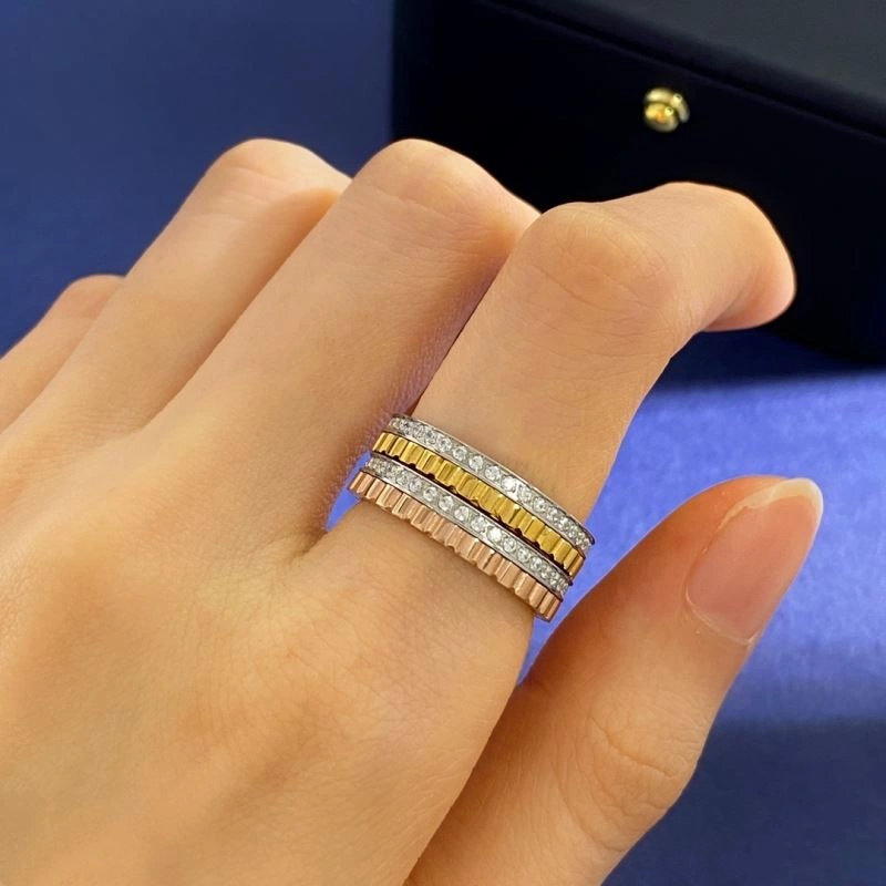 Brand-authenticated Boucheron Rings