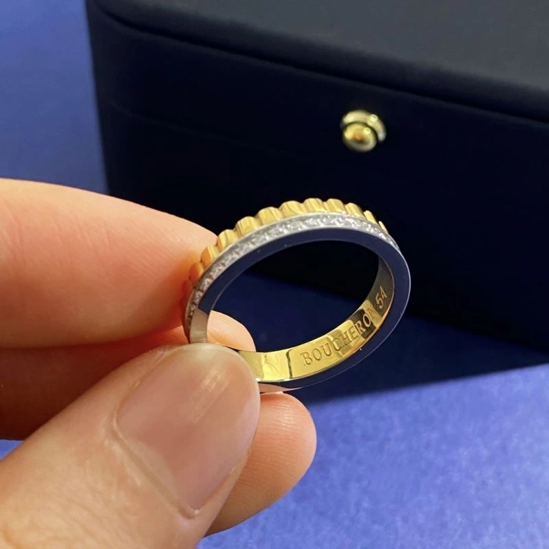 Brand-authenticated Boucheron Rings