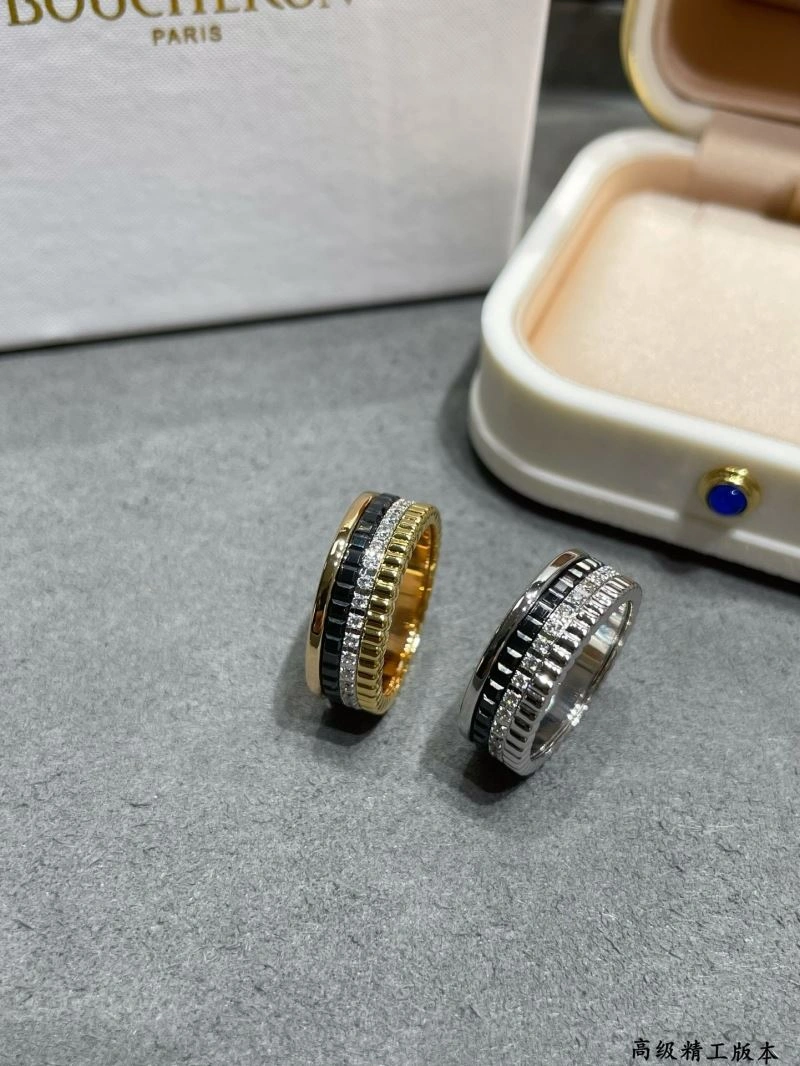 High fidelity Boucheron Rings