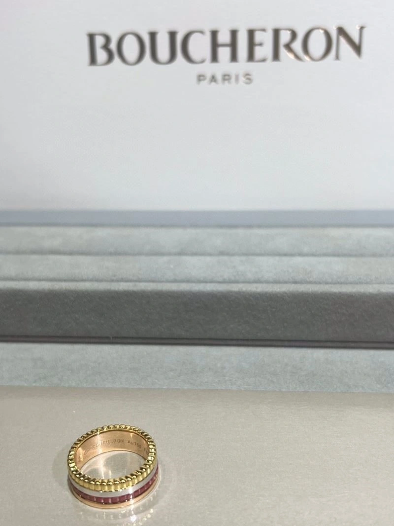 Mirror quality Boucheron Rings