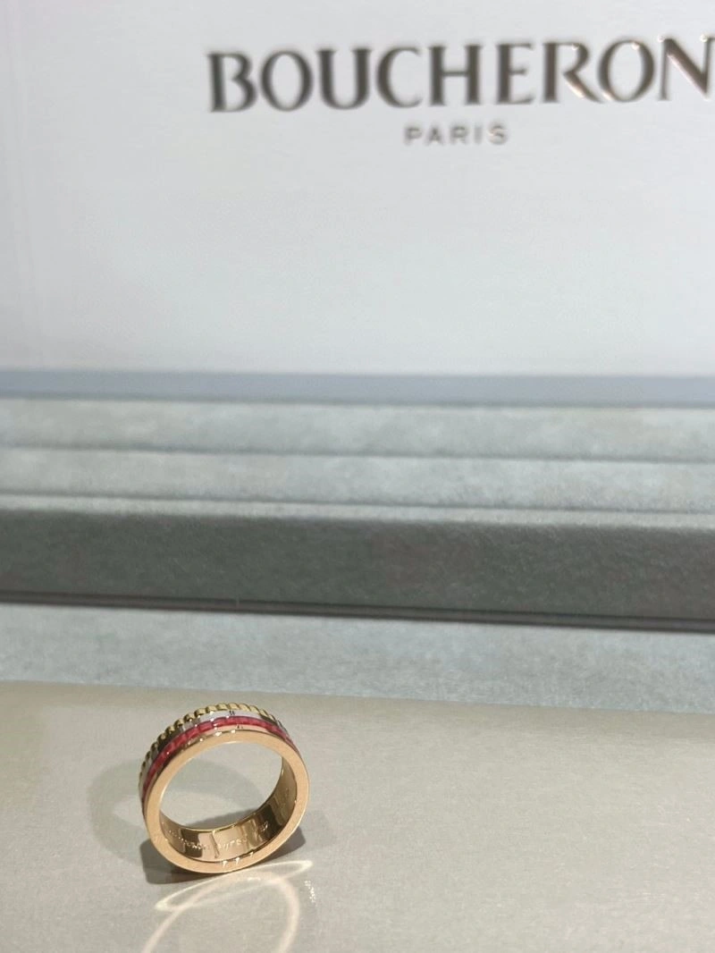 Mirror quality Boucheron Rings