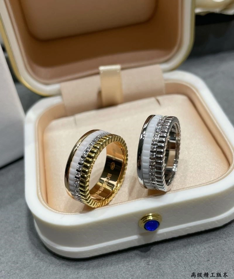 Brand-authenticated Boucheron Rings
