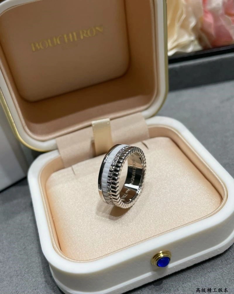 Brand-authenticated Boucheron Rings