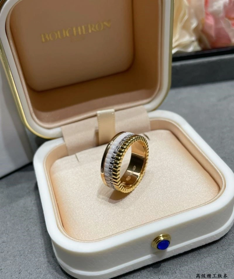 Brand-authenticated Boucheron Rings