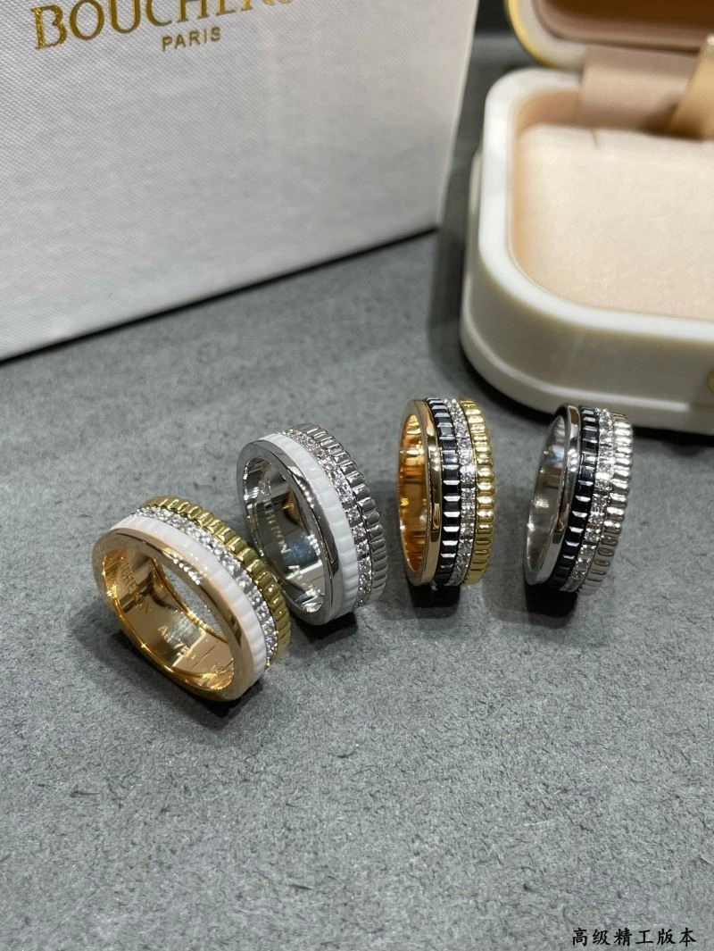 Brand-authenticated Boucheron Rings
