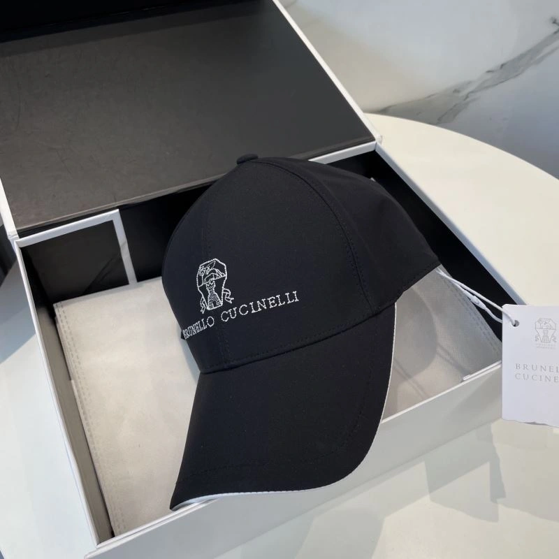 Brand-authenticated Brunello Cucinelli Caps