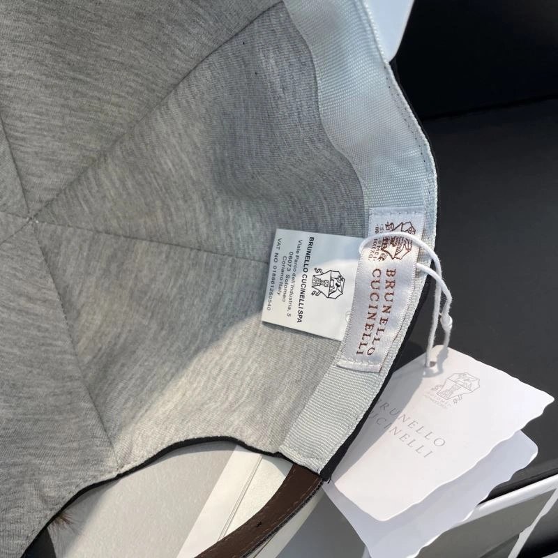 Brand-authenticated Brunello Cucinelli Caps