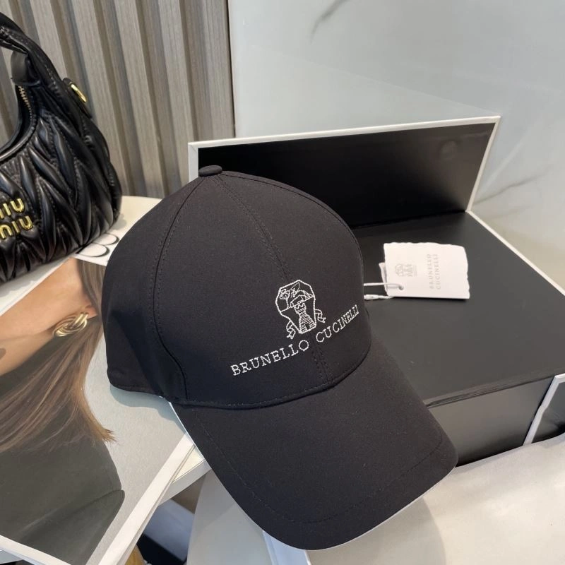 Brand-authenticated Brunello Cucinelli Caps