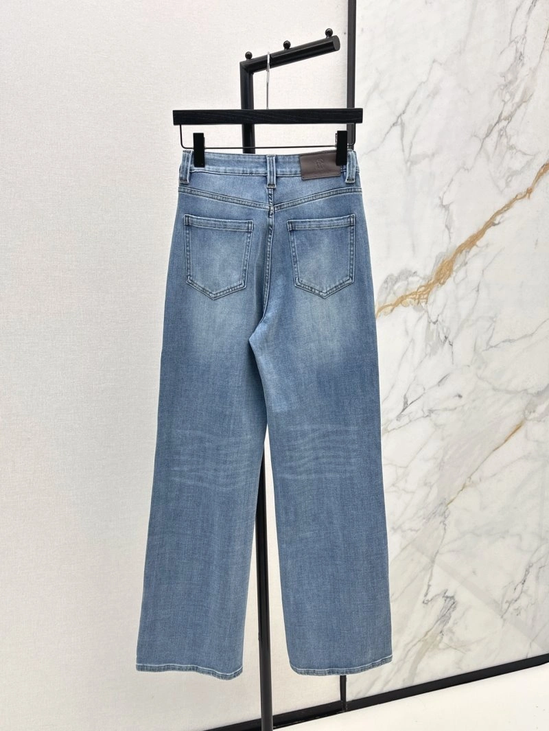 Brand-authenticated Brunello Cucinelli Jeans