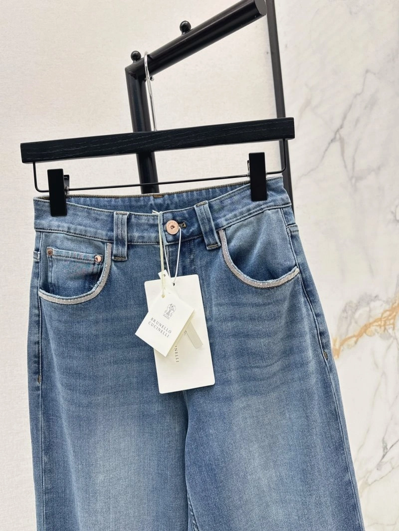 Brand-authenticated Brunello Cucinelli Jeans