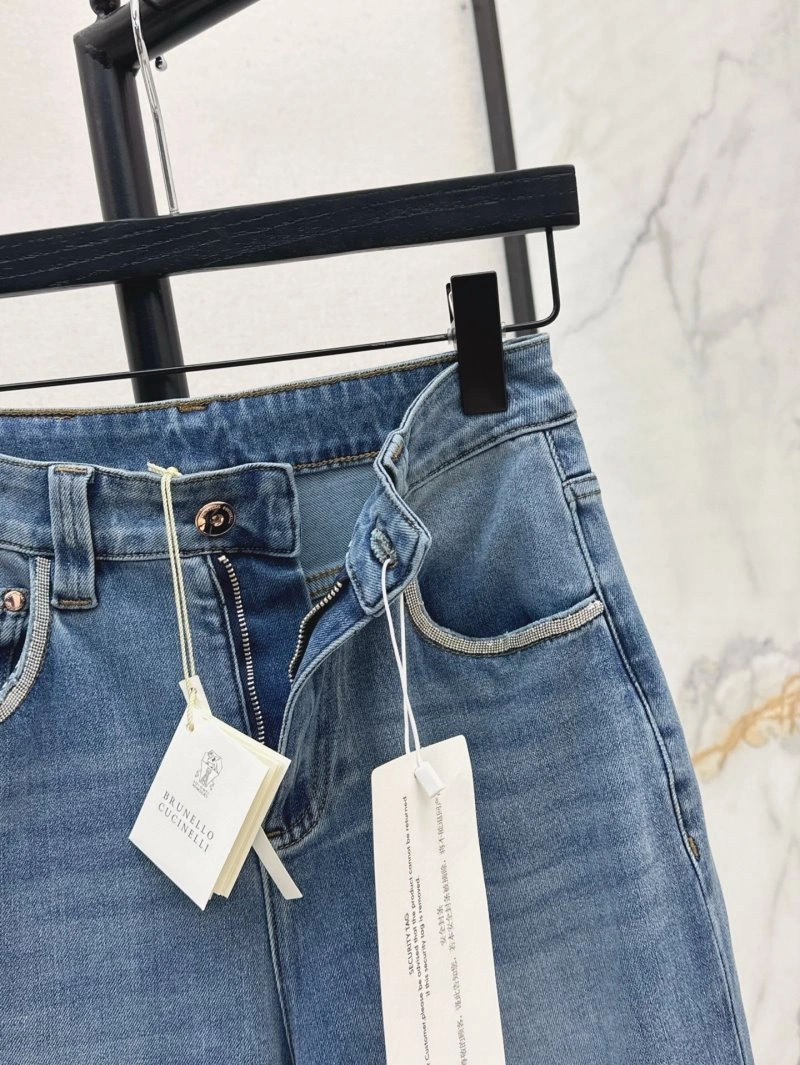 Brand-authenticated Brunello Cucinelli Jeans