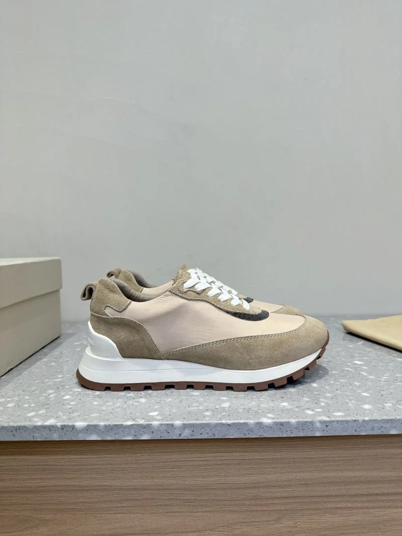 Brand-authenticated Brunello Cucinelli Shoes