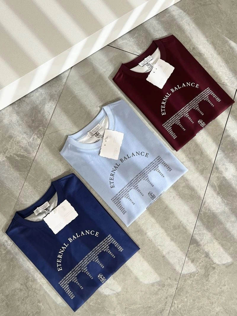 High accuracy Brunello Cucinelli T-Shirts