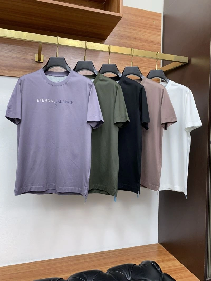 High accuracy Brunello Cucinelli T-Shirts