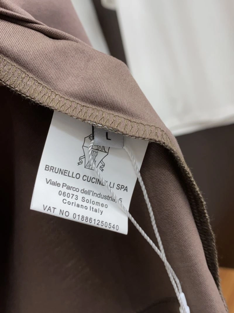 High accuracy Brunello Cucinelli T-Shirts