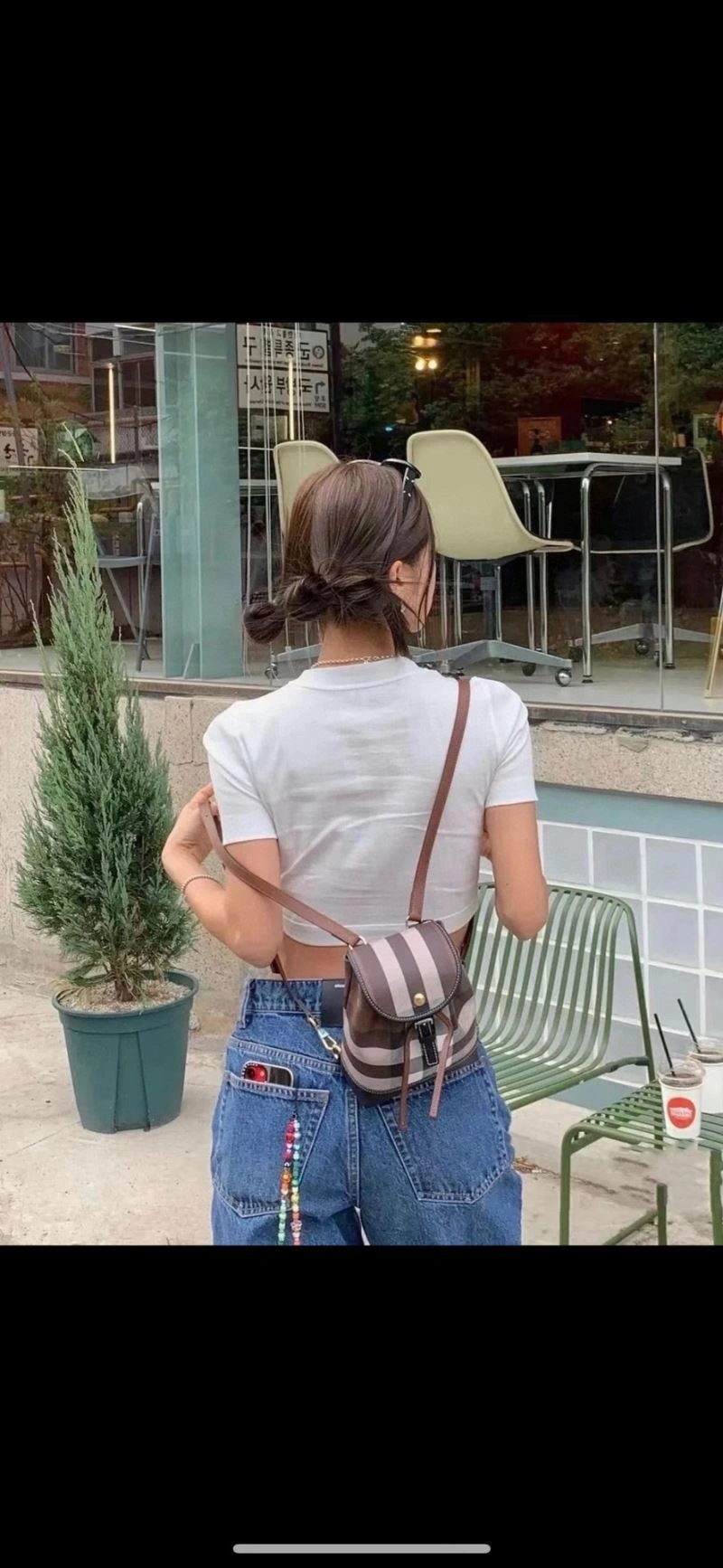 Top mirror Burberry Backpacks