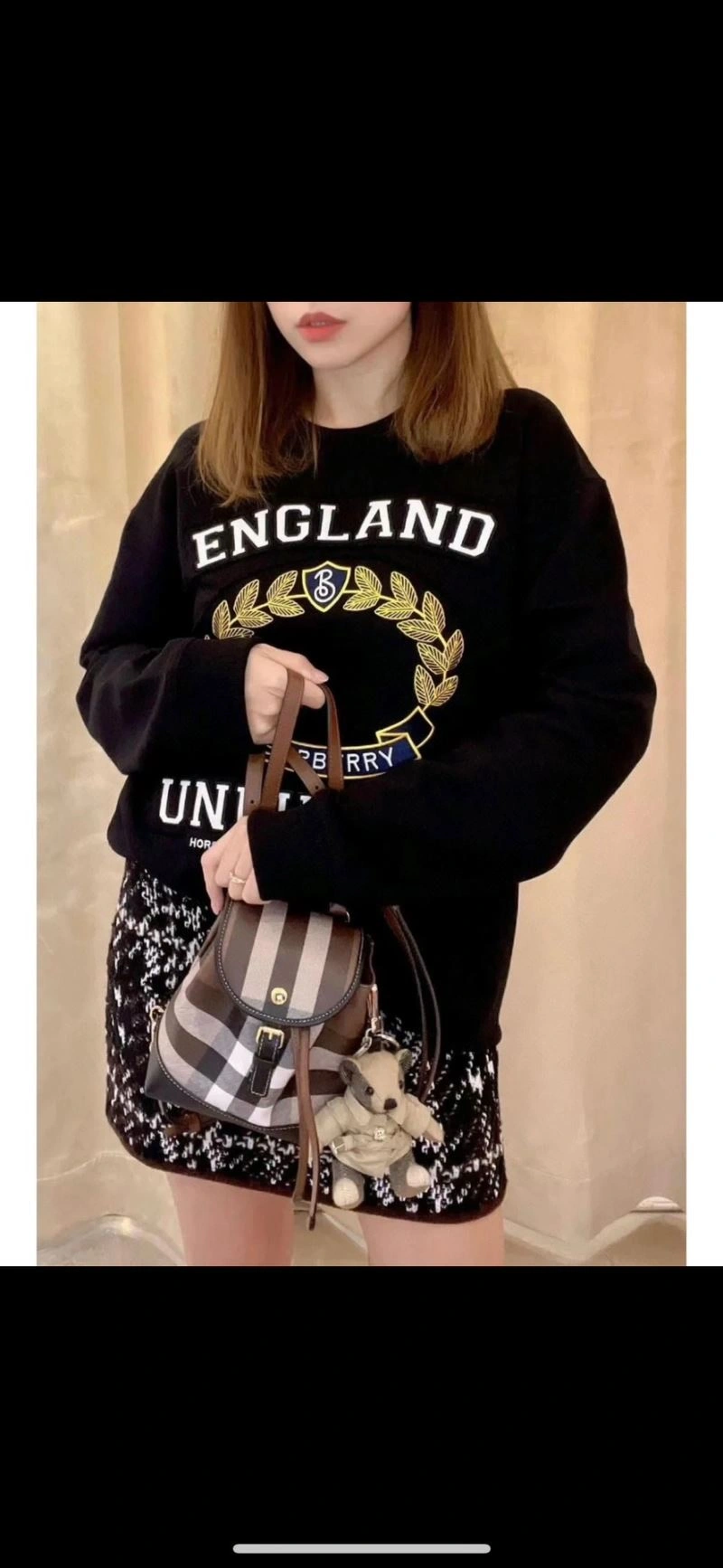 Top mirror Burberry Backpacks