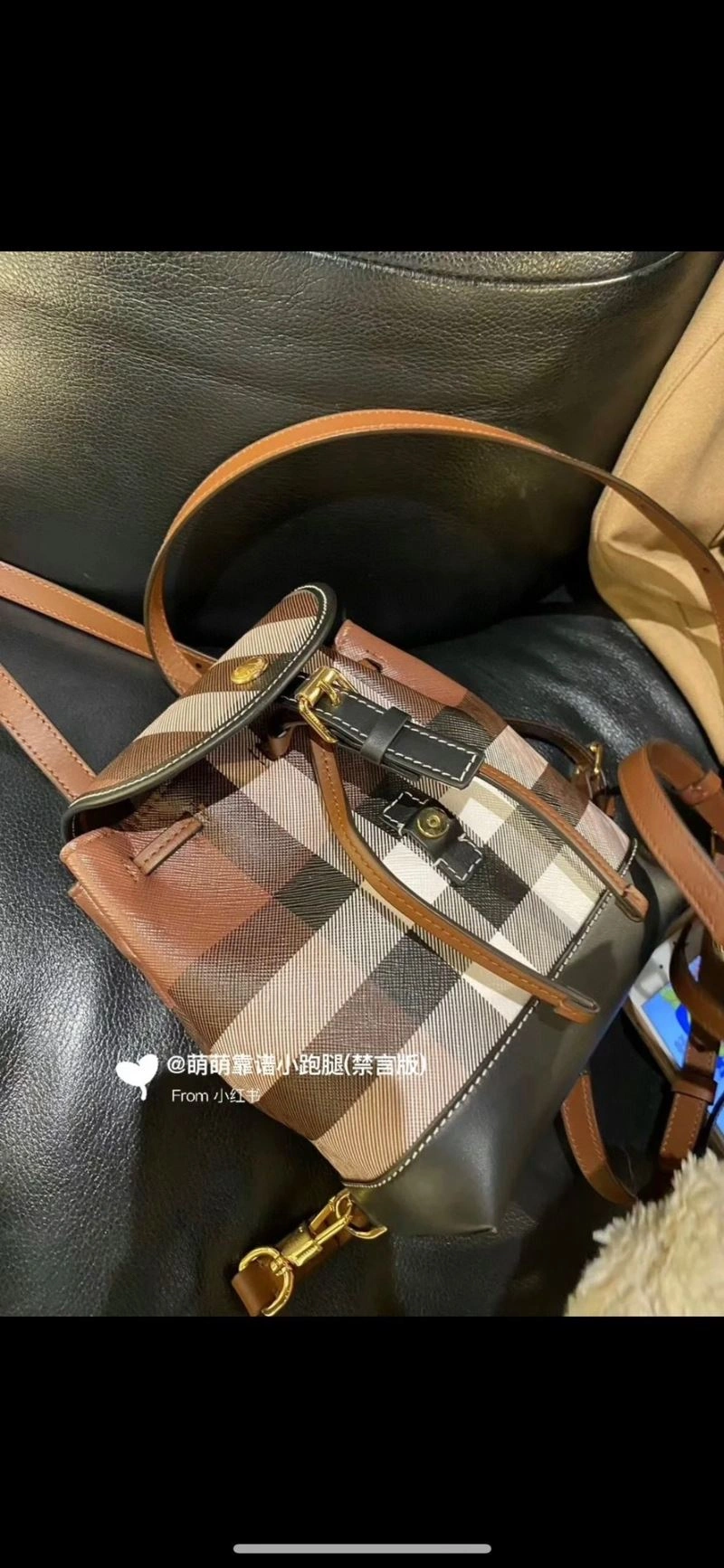 Top mirror Burberry Backpacks