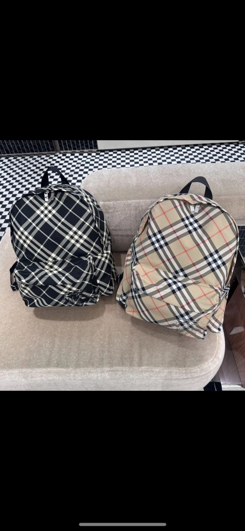 Brand-authenticated Burberry Backpacks