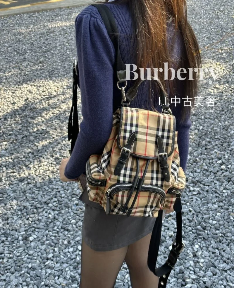 Brand-authenticated Burberry Backpacks