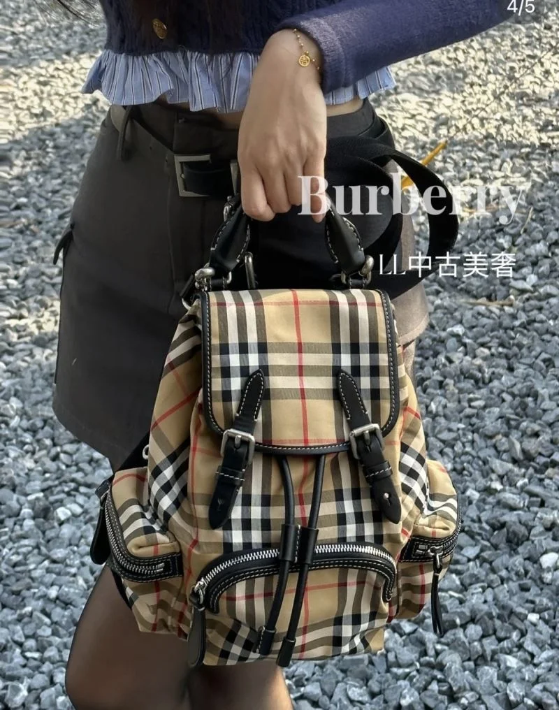 Brand-authenticated Burberry Backpacks