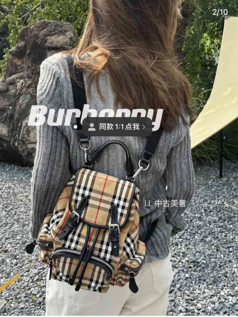 Brand-authenticated Burberry Backpacks