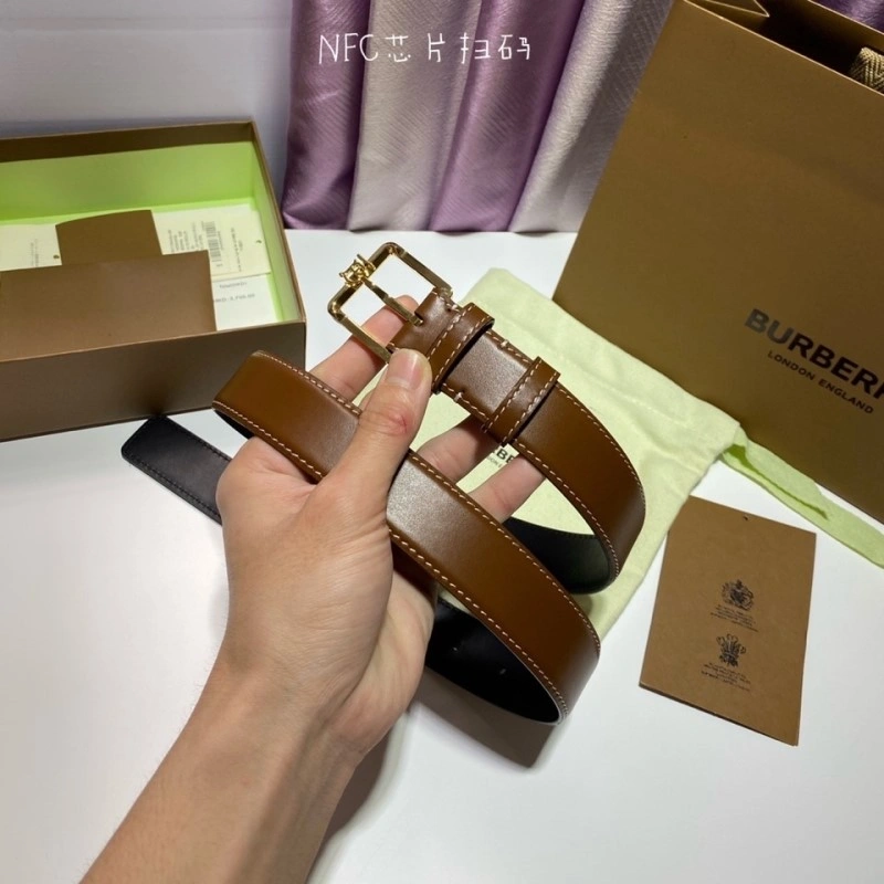 Factory-made Burberry Belts