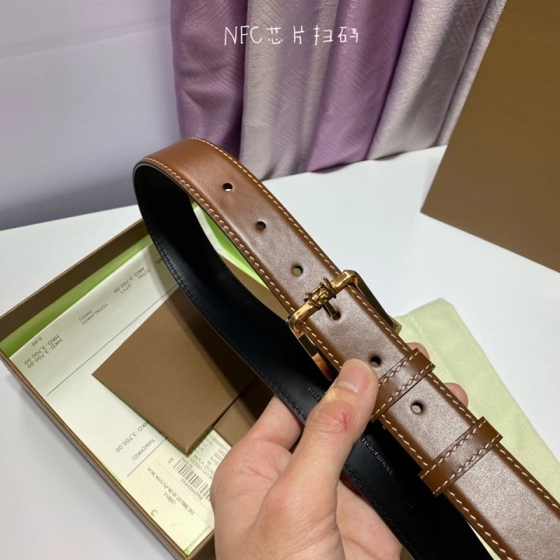 Factory-made Burberry Belts