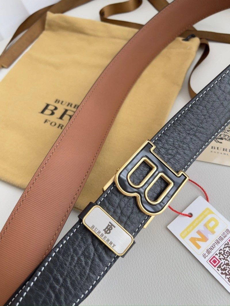 Real Burberry Belts